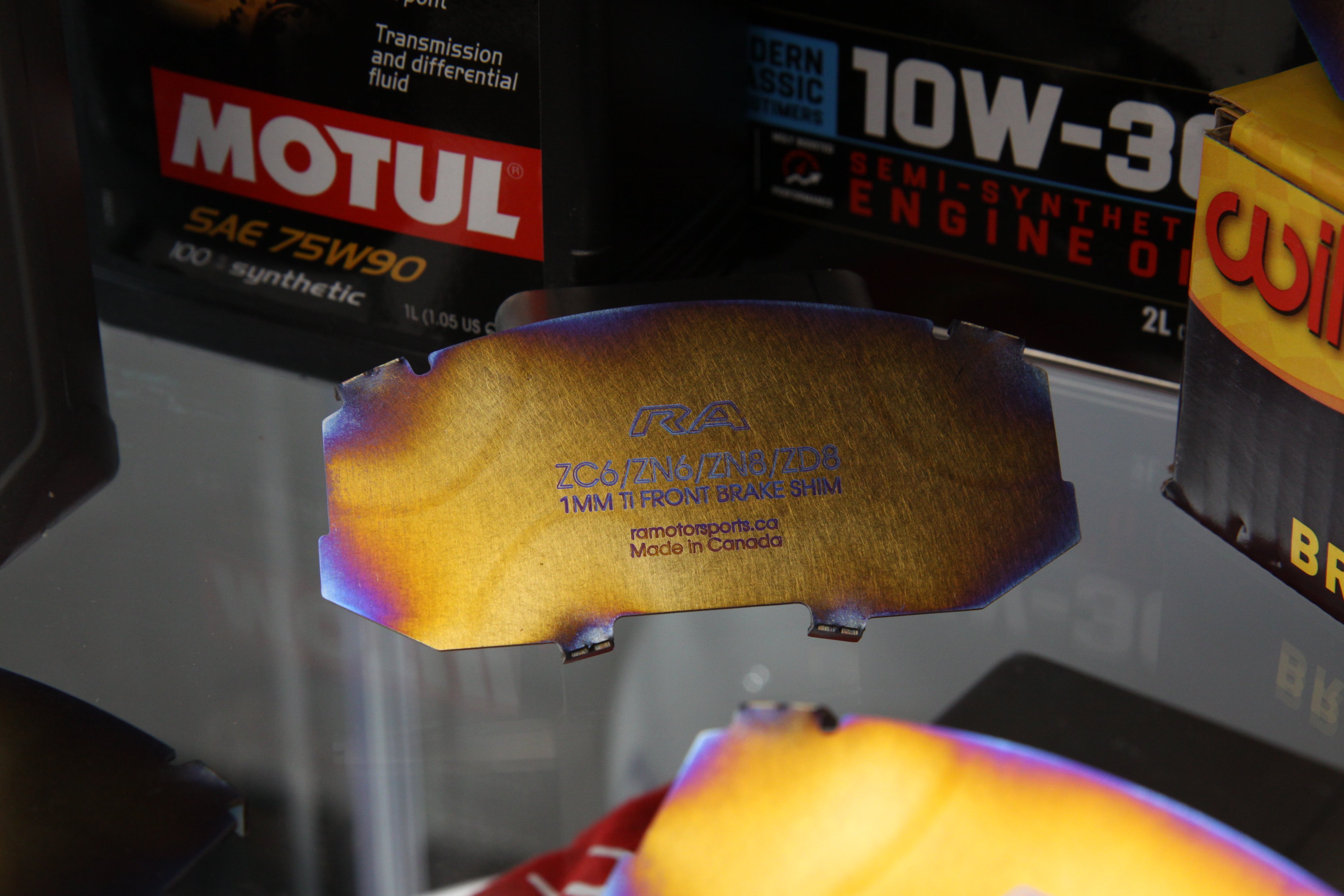 ZC6/ZN6/ZN8/ZD8 1MM TITANIUM FRONT BRAKE SHIMS – RA Motorsports Canada