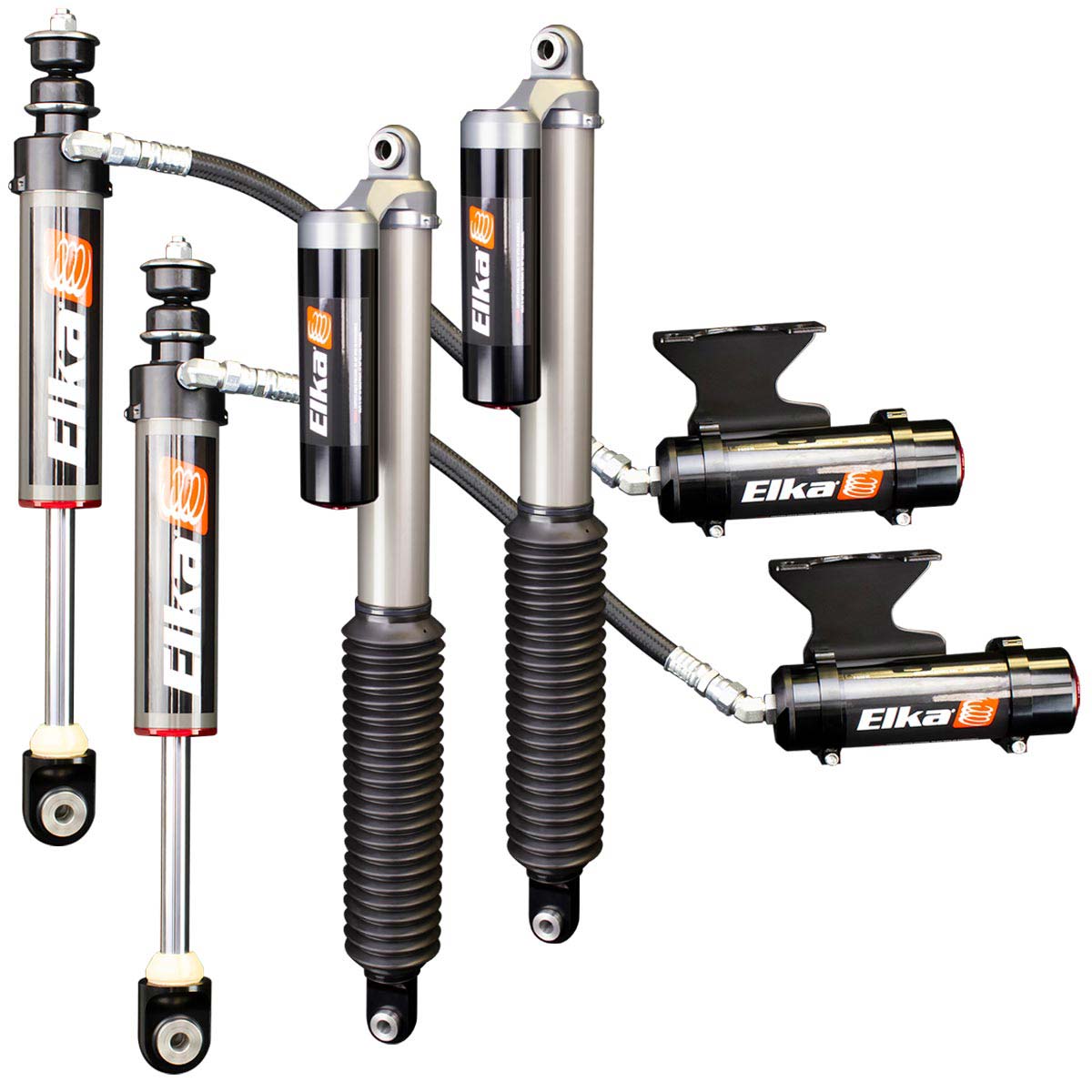 2.5 RESERVOIR FRONT & REAR SHOCKS KIT for FORD F-250 4×4, 2017 to 2019 ...